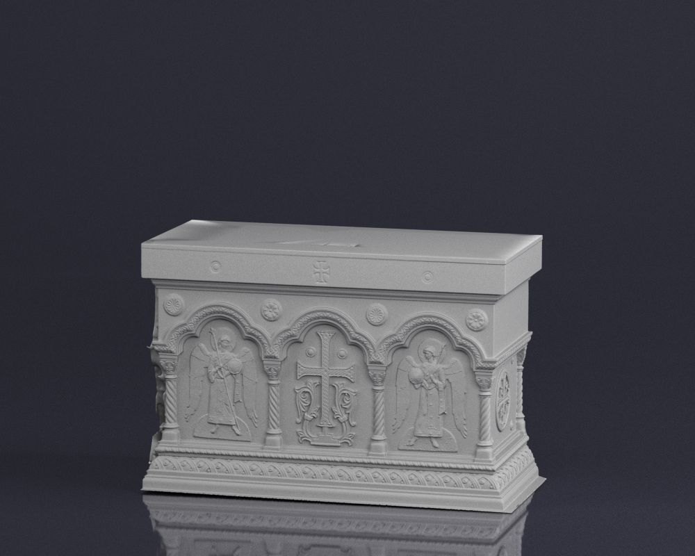 001576 raw 3d scan of a church altar free 3D model | CGTrader