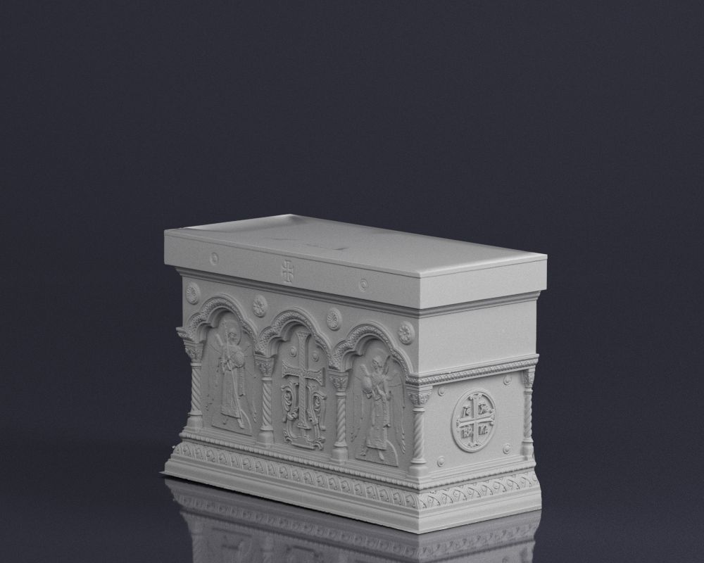 001576 raw 3d scan of a church altar free 3D model | CGTrader