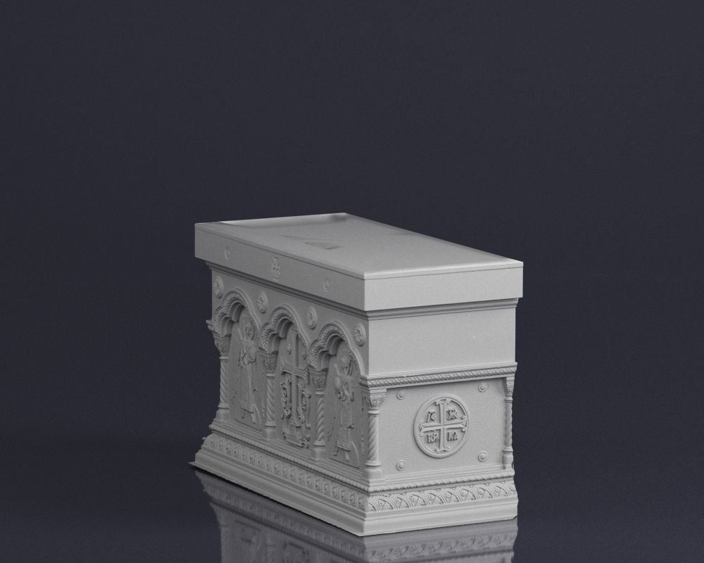 001576 raw 3d scan of a church altar free 3D model | CGTrader