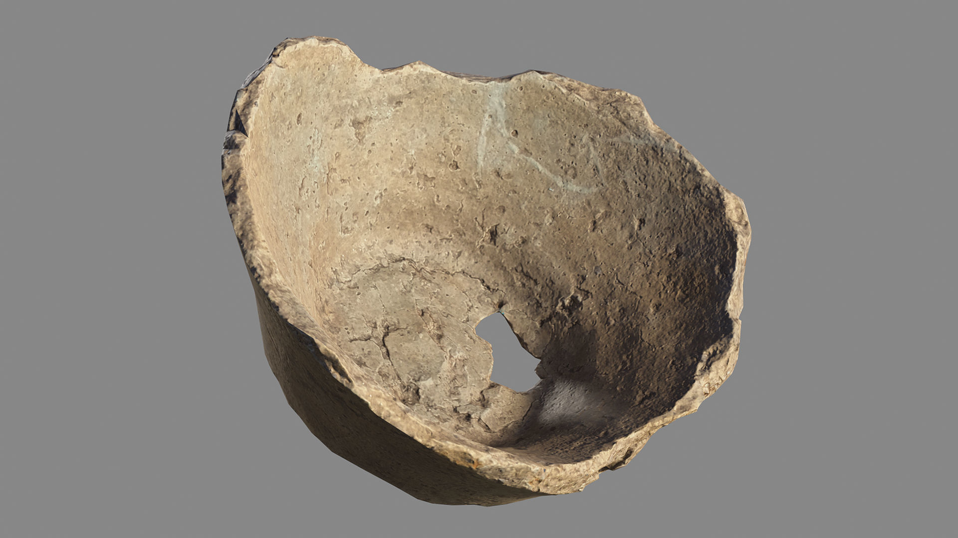 3D model Ancient broken bowl VR / AR / low-poly | CGTrader