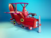 RedMax -Crimson Haybaler-The Wacky Races 3D model 3D printable | CGTrader