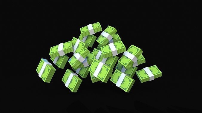 3D model Cartoon Currency VR / AR / low-poly | CGTrader