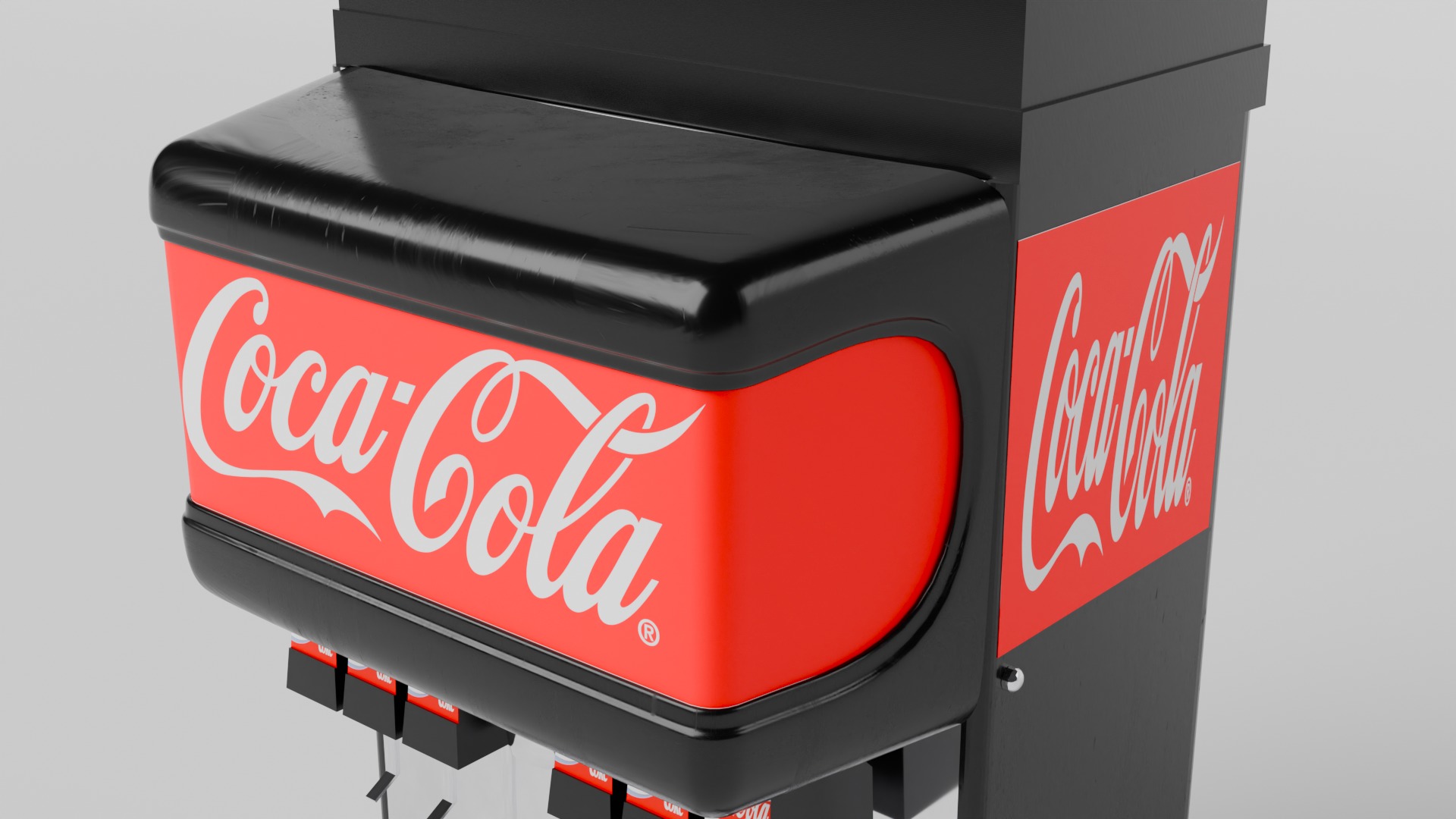 Coca Cola Soda Machine 3D model | CGTrader