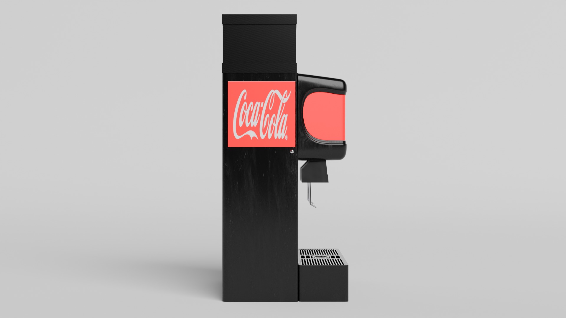 Coca Cola Soda Machine 3D model | CGTrader