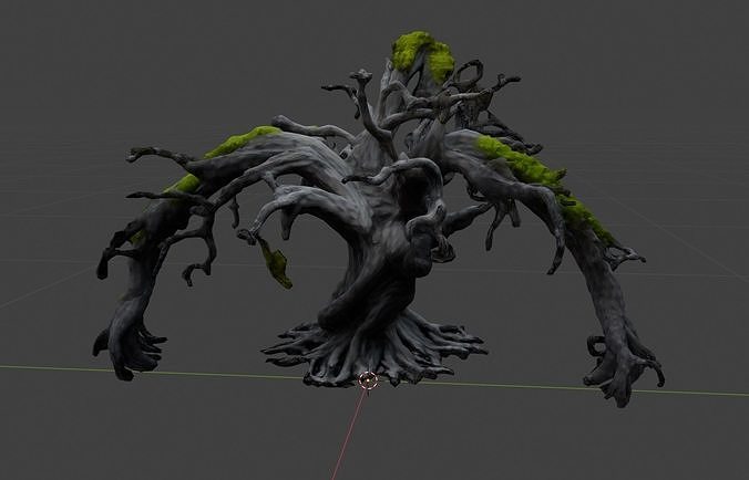horror tree with arms free VR / AR / low-poly 3D model | CGTrader