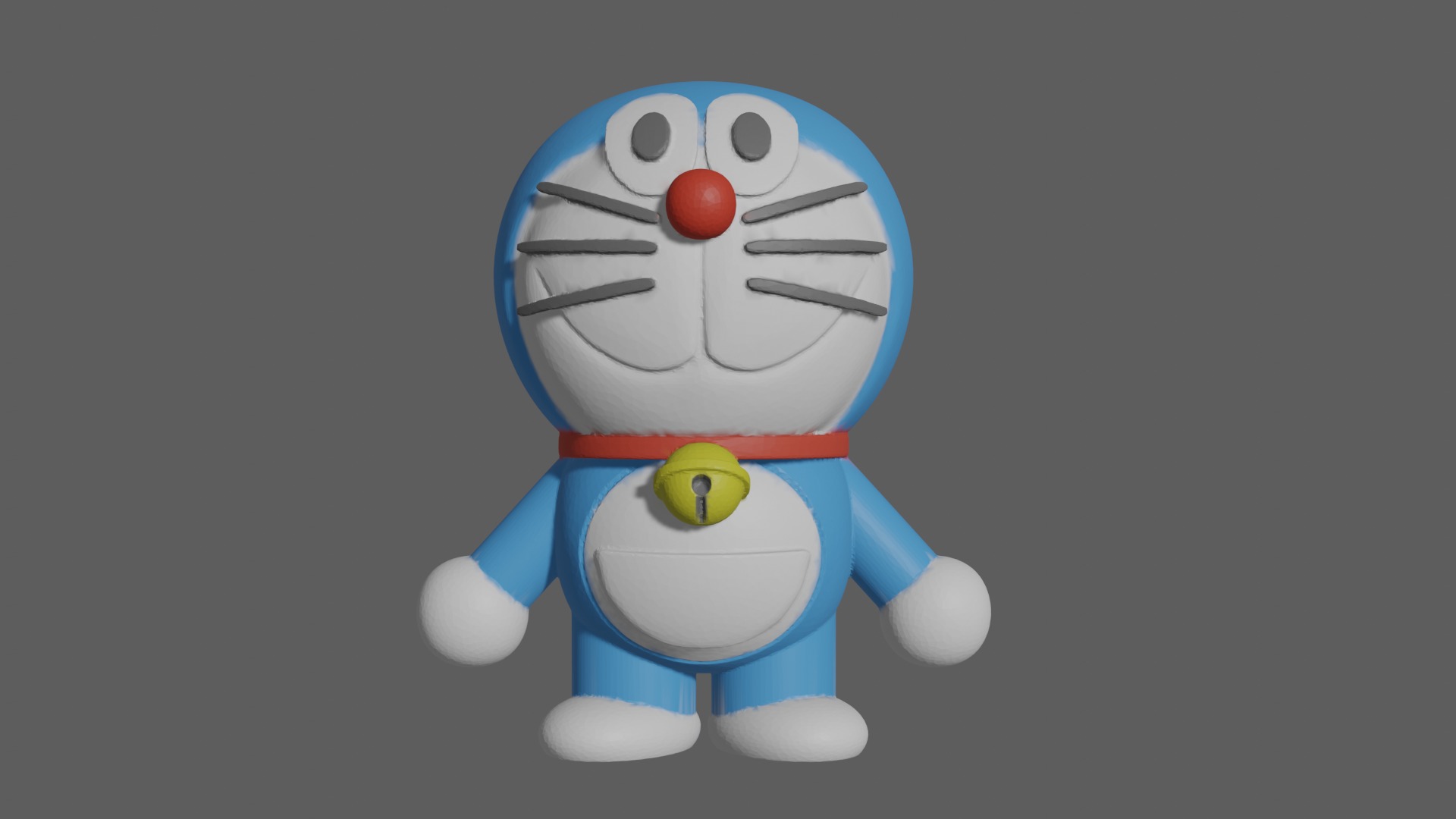 Simply Doraemon free 3D model 3D printable | CGTrader
