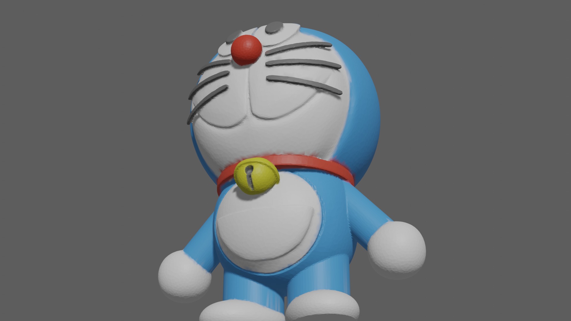 Simply Doraemon free 3D model 3D printable | CGTrader