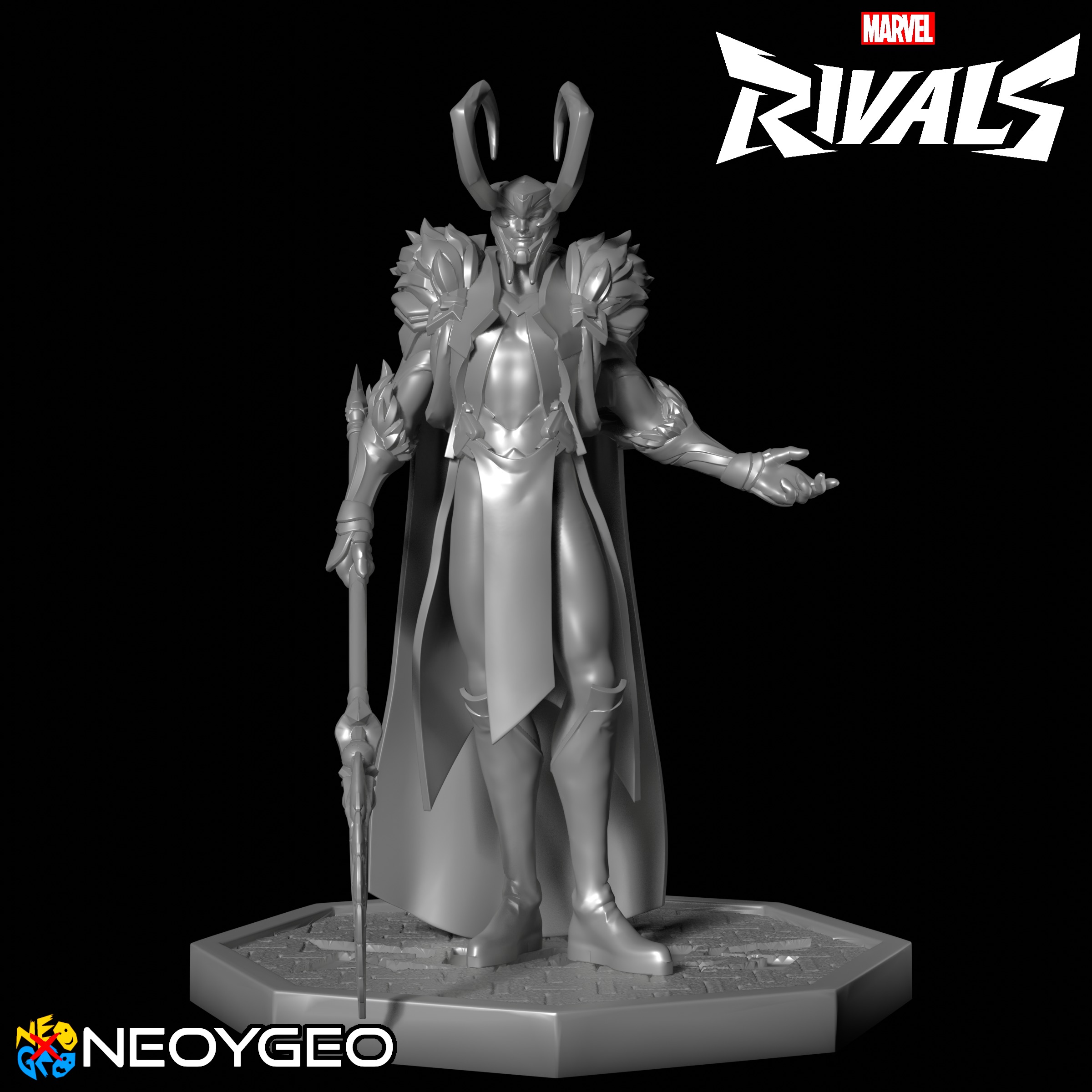 LOKI - MARVEL RIVALS 3D model 3D printable | CGTrader