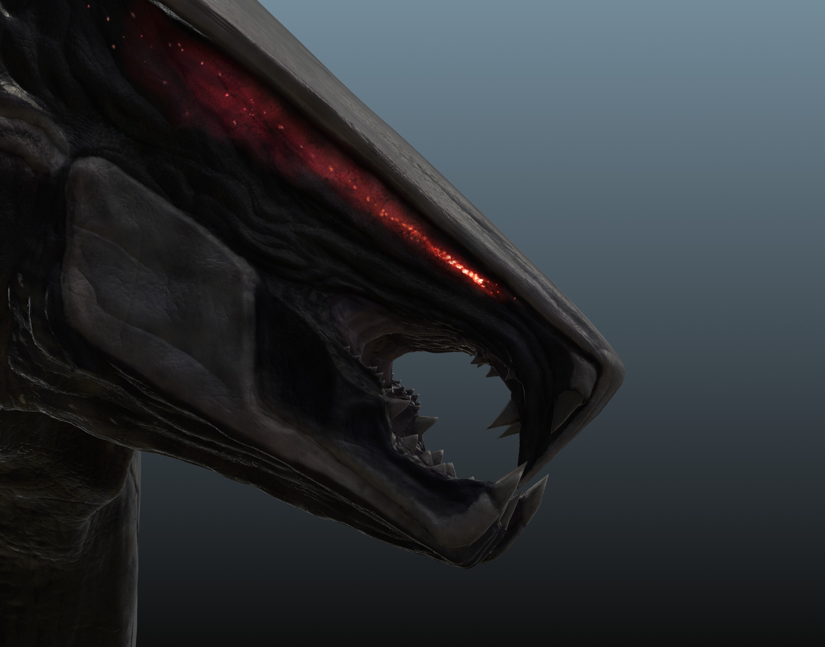 Female Muto free 3D model rigged | CGTrader
