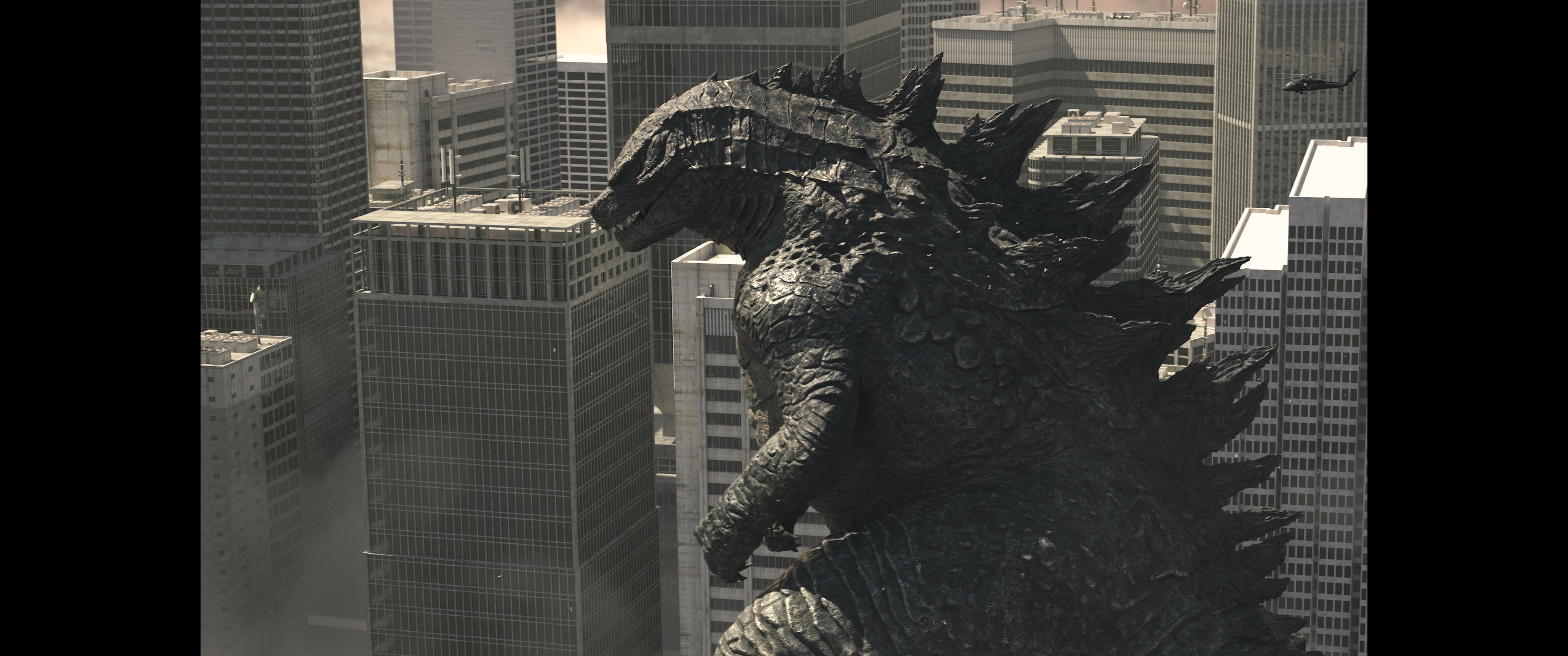 Godzilla 2014 free 3D model rigged | CGTrader
