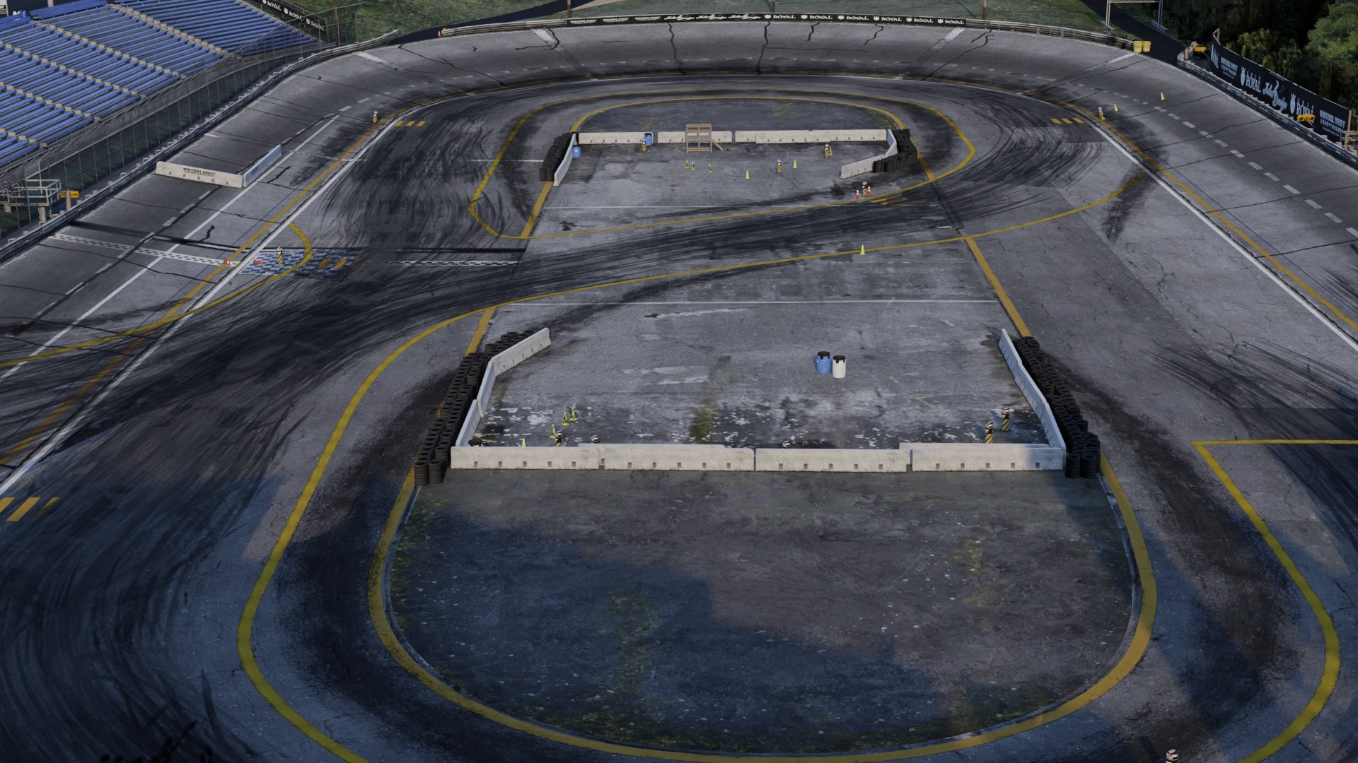 Drift race track 3d model 3D model | CGTrader