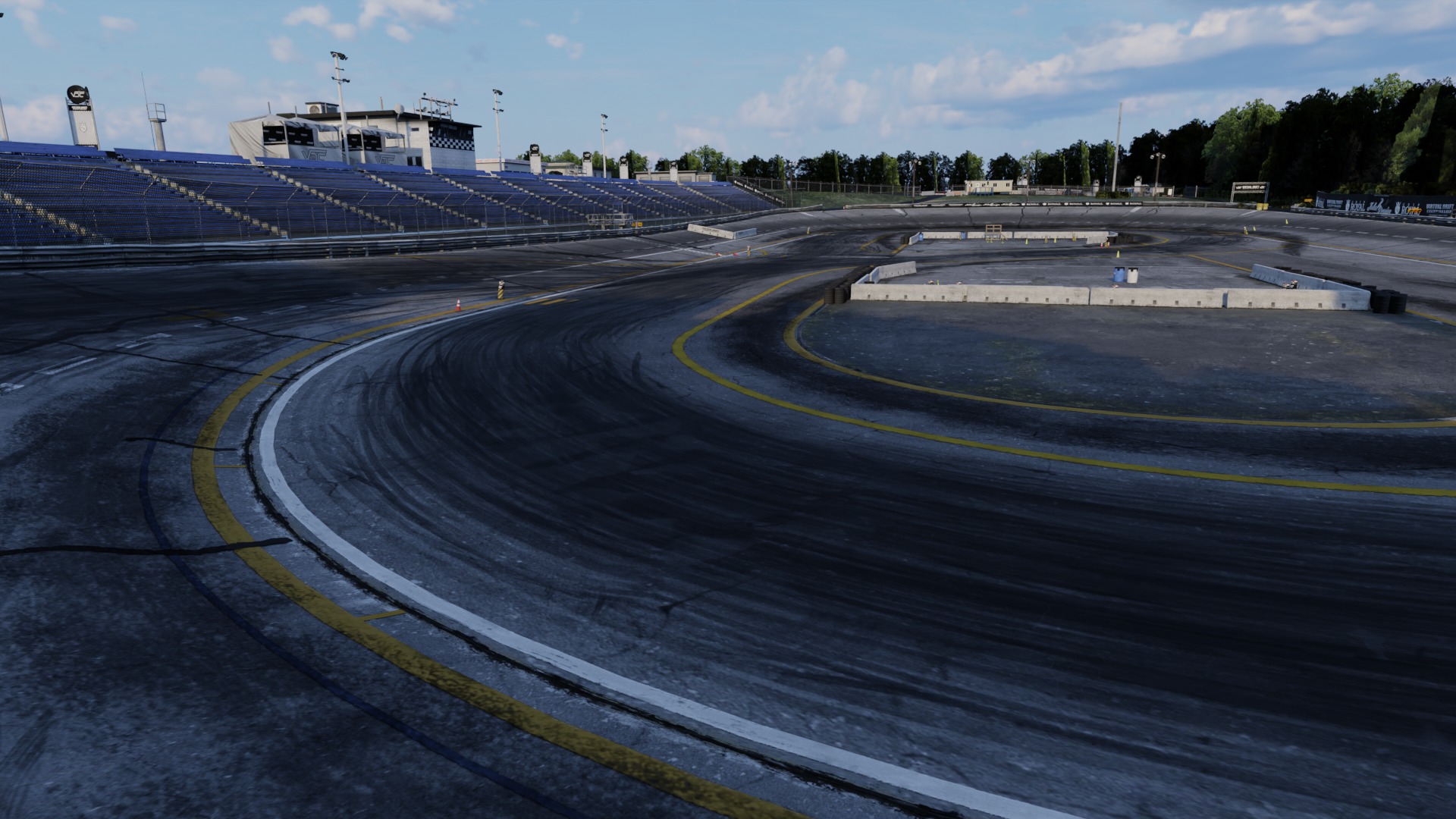 Drift race track 3d model 3D model | CGTrader