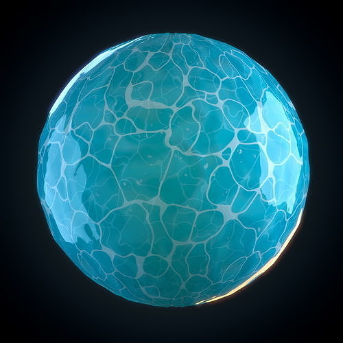Water Stylized Vol 01 - Sbsar - Maps Texture | CGTrader