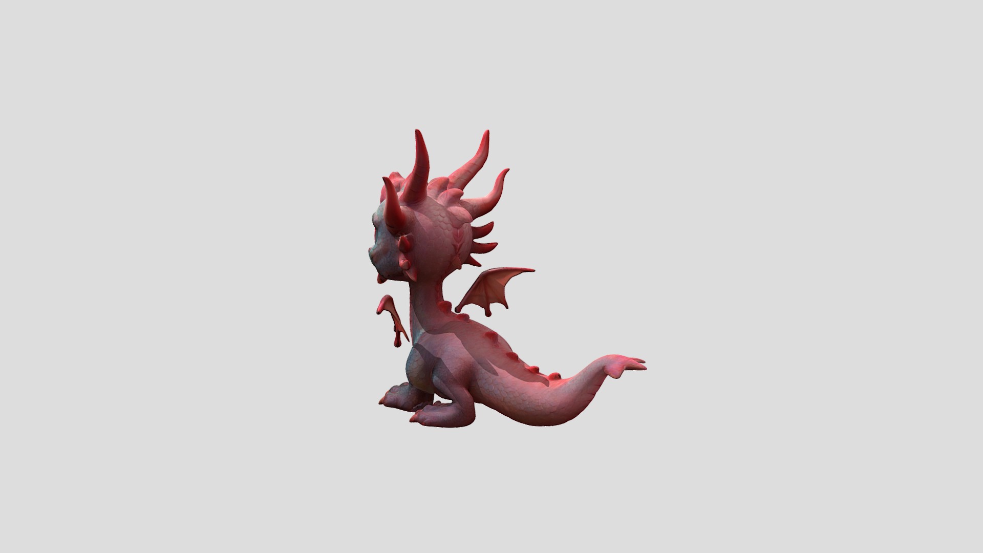 Cartoon Dragon Stylized free VR / AR / low-poly 3D model | CGTrader