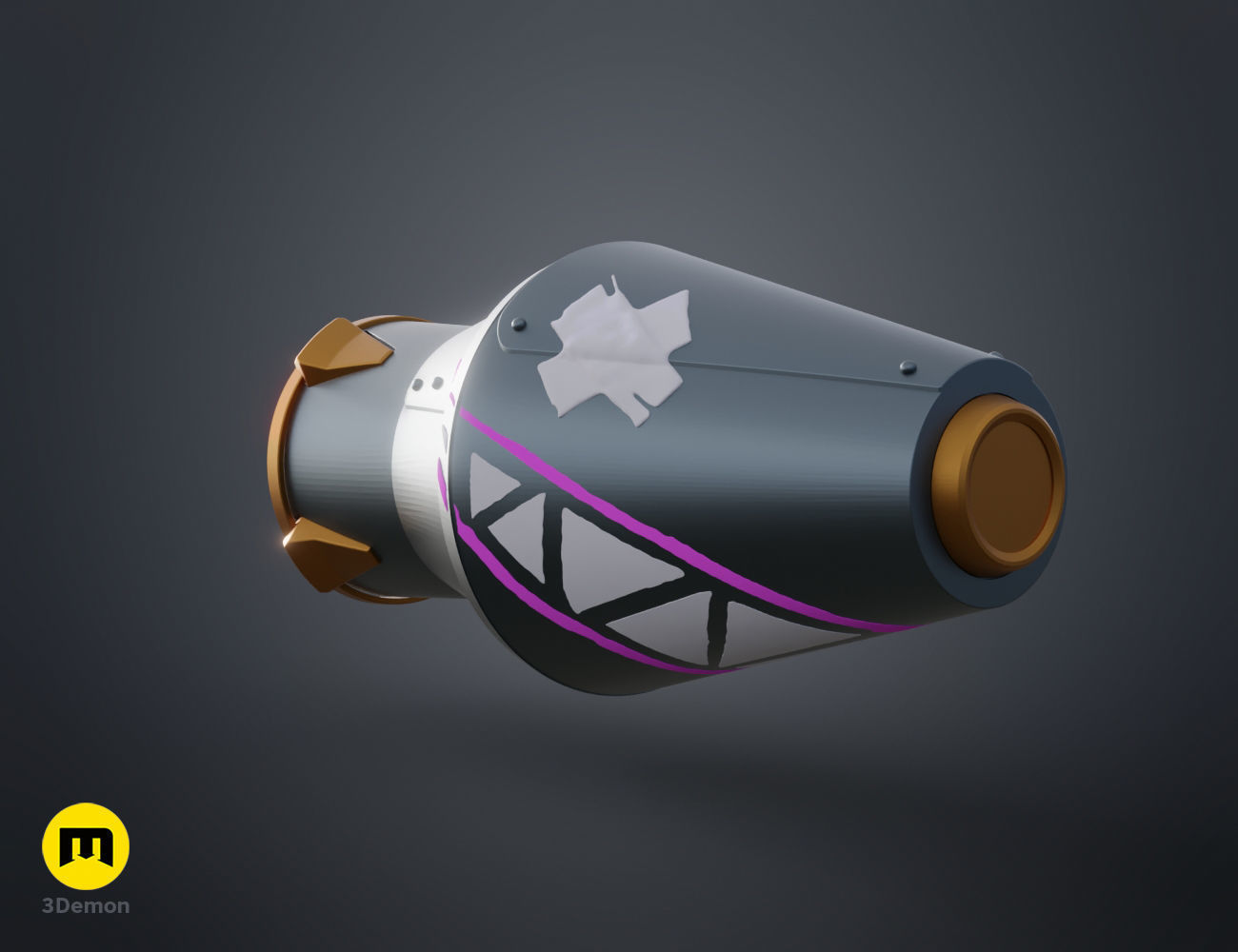 Arcane Jinx rocket container free 3D model 3D printable | CGTrader
