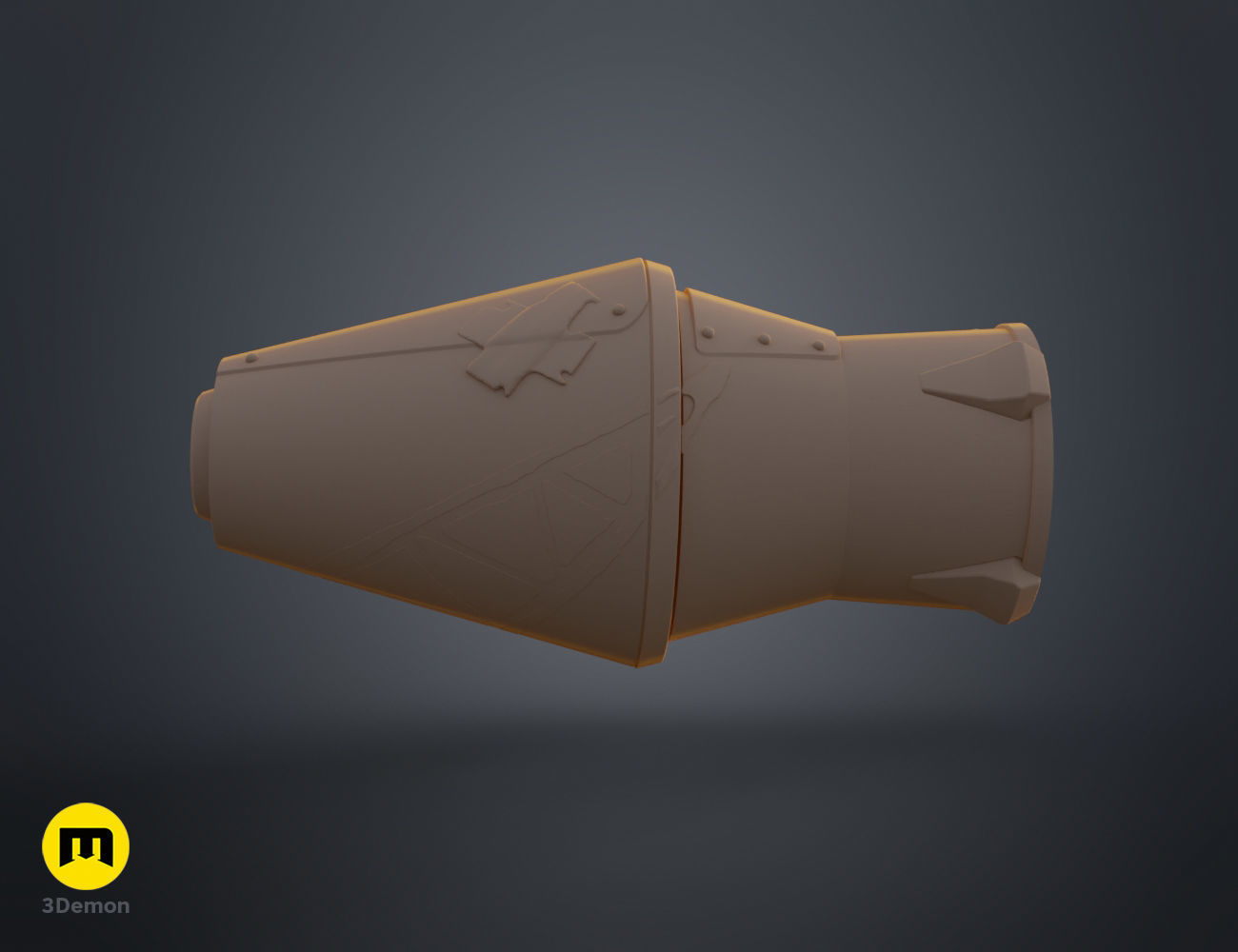 Arcane Jinx rocket container free 3D model 3D printable | CGTrader