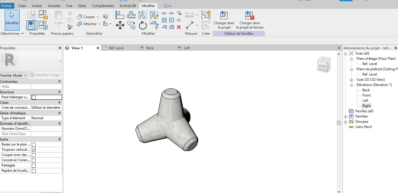 Parametric Tetrapod Model Revit DWGFBX Formats 3D model | CGTrader