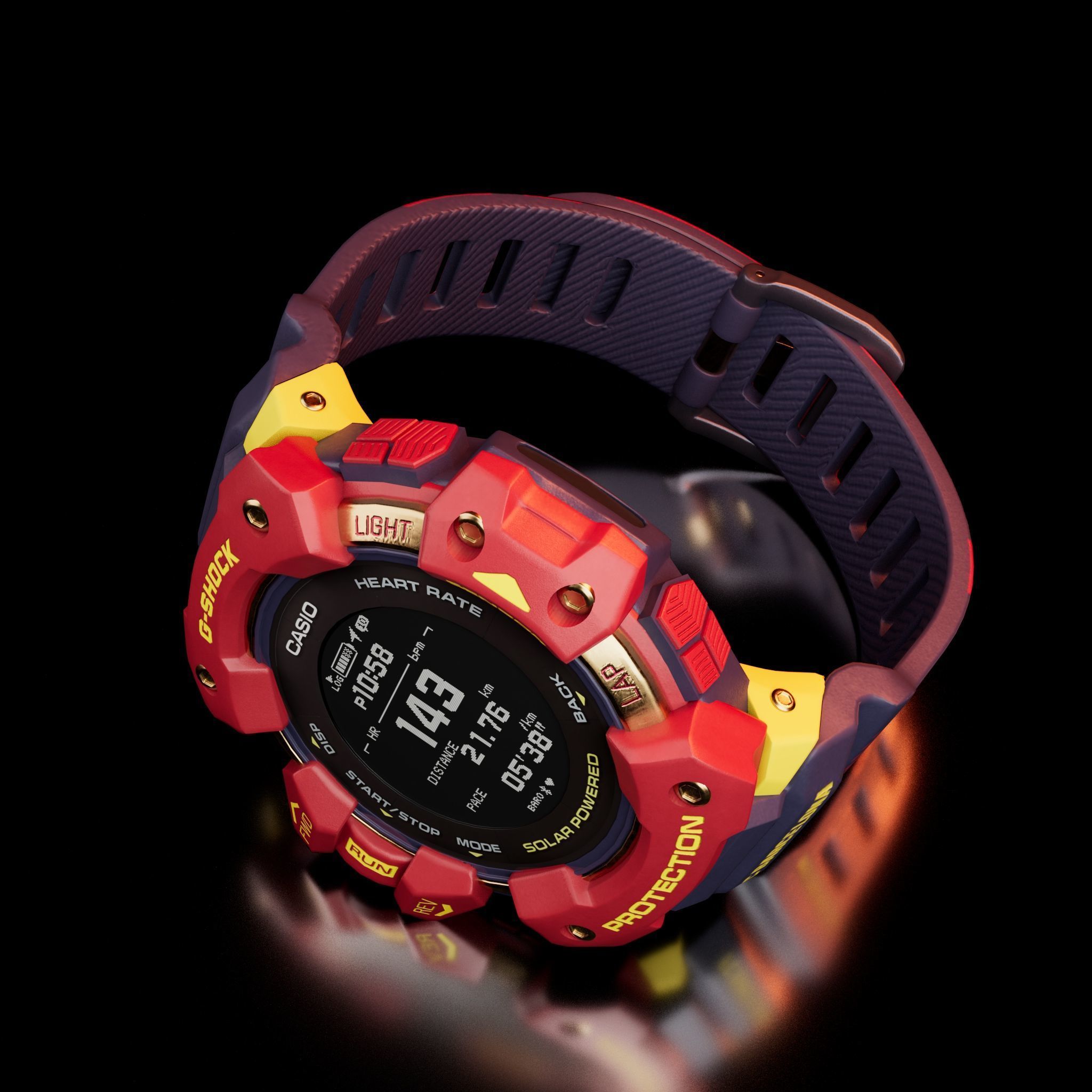 3D model CasioG-shock watch VR / AR / low-poly | CGTrader