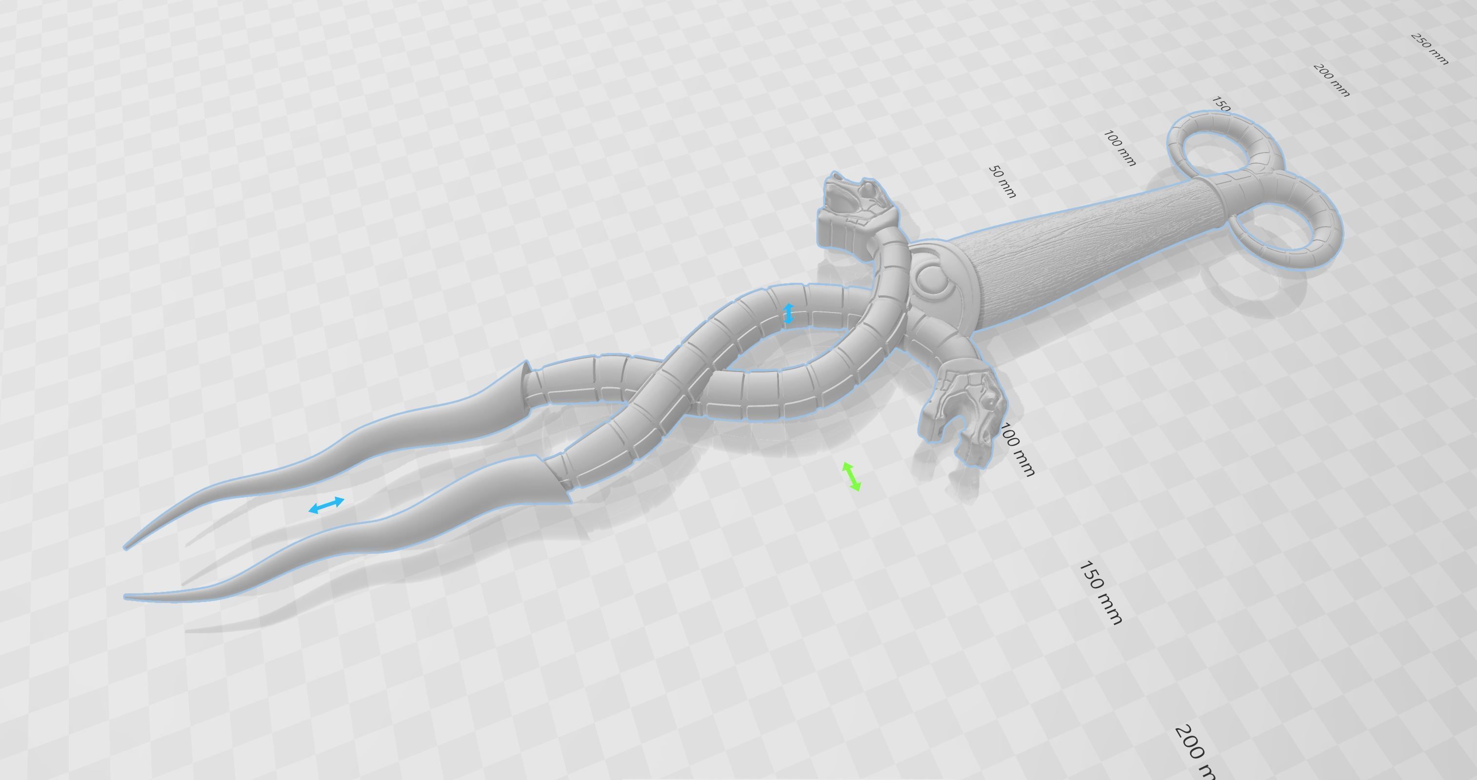 CONAN THE BARBARIAN - Thulsa Doom Dagger - STL Print model 3D model 3D ...