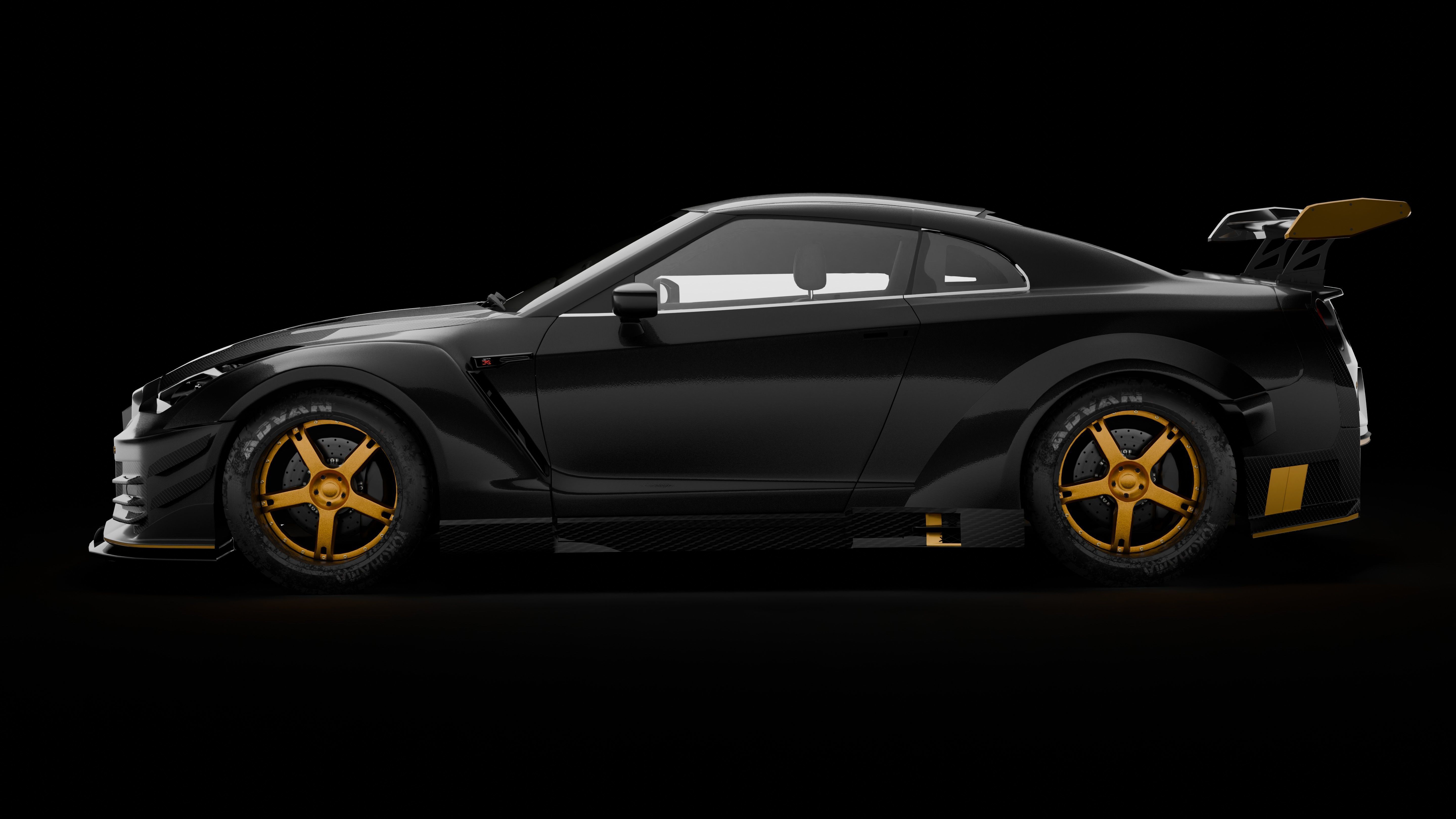 Nissan GT-R Nismo 2016 free 3D model rigged | CGTrader