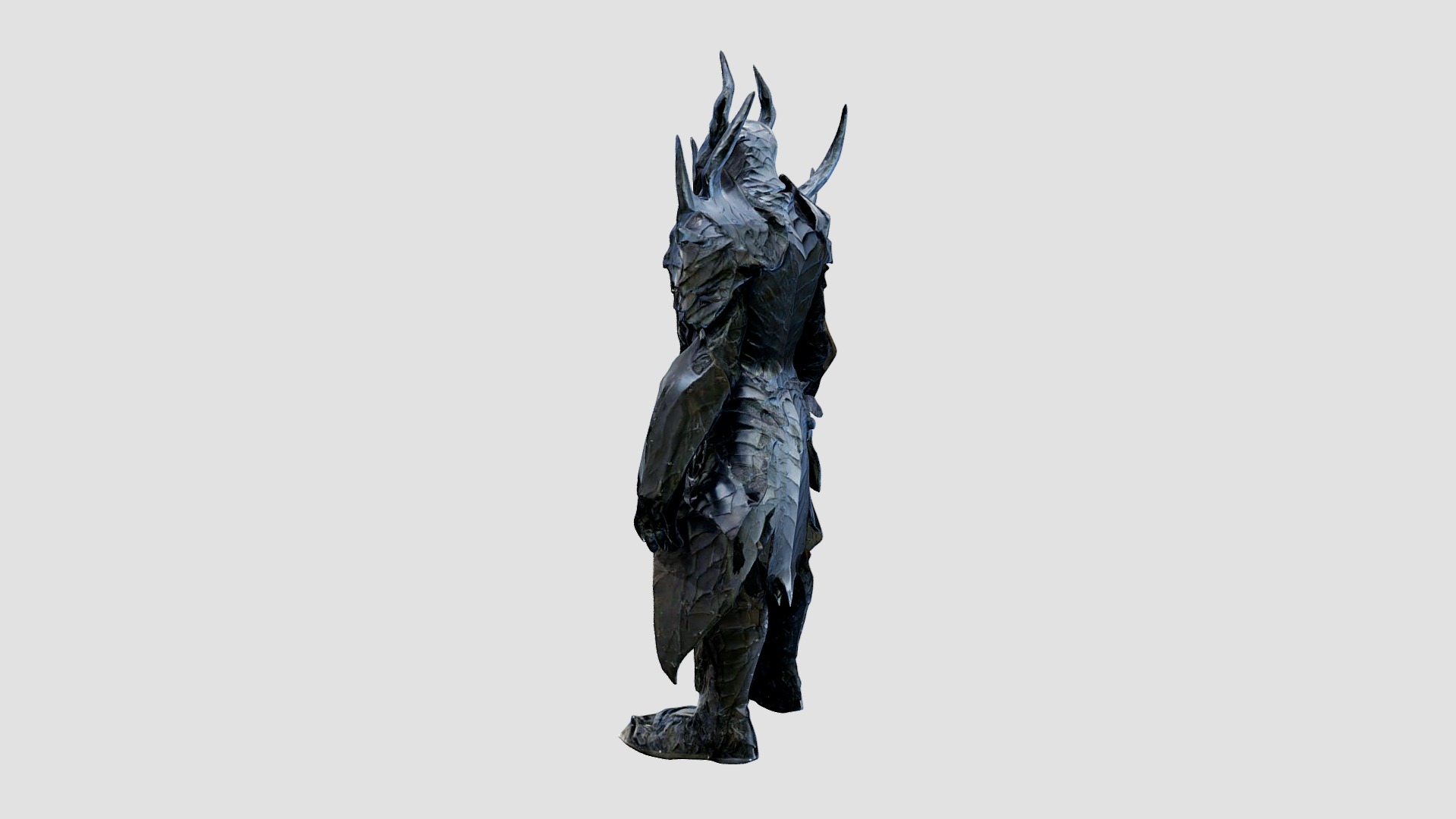 Dark Armored Knight free 3D model | CGTrader