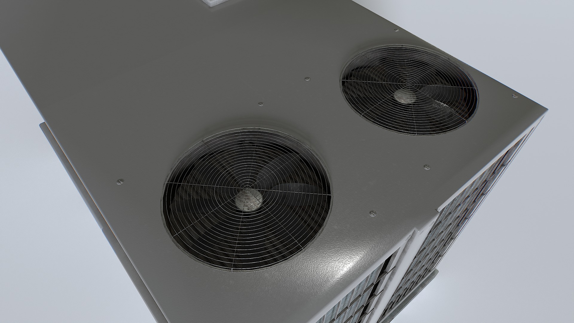 3D model Rooftop AC hvac unit VR / AR / low-poly | CGTrader