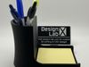 Pen and Sticky Note Holder - DesignX Lab free 3D model 3D printable ...