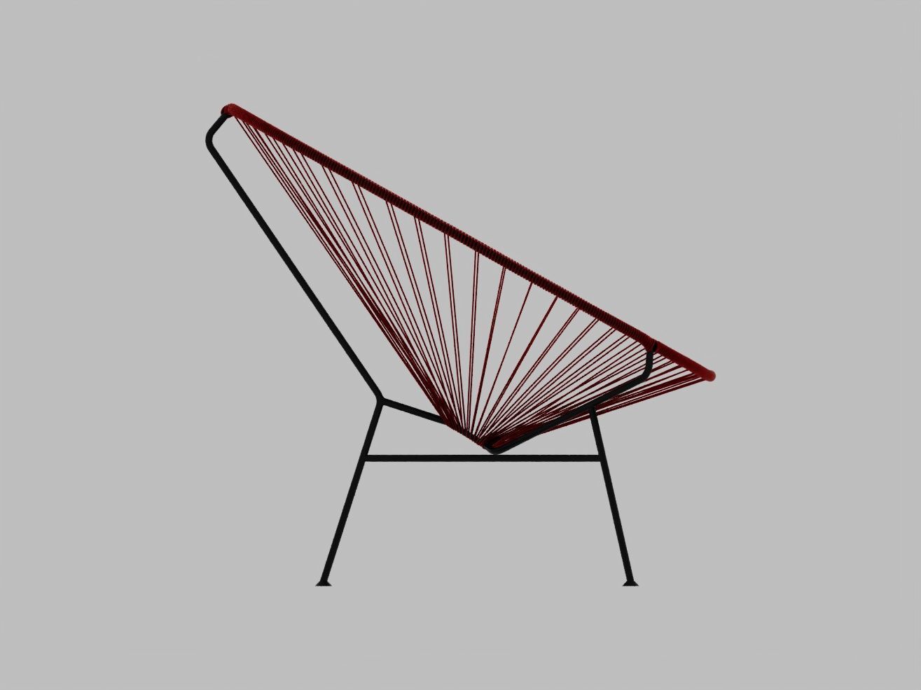 Original Acapulco Chair free 3D model | CGTrader