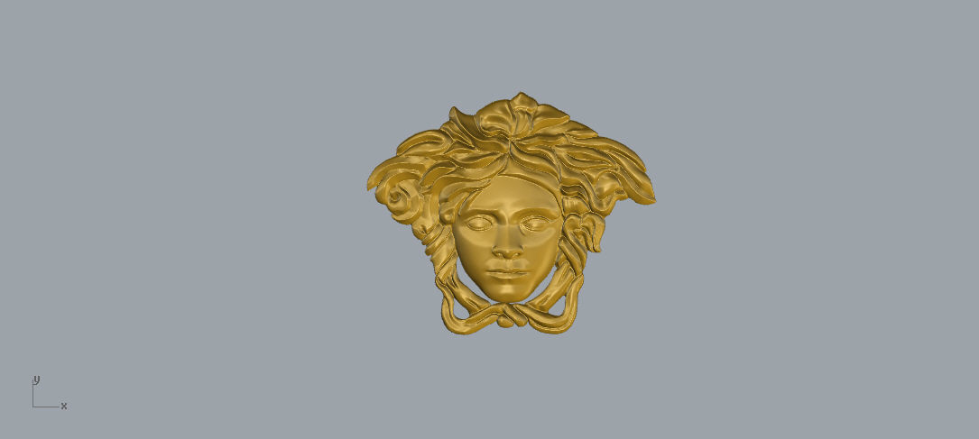 Versace emblem free 3D model 3D printable | CGTrader