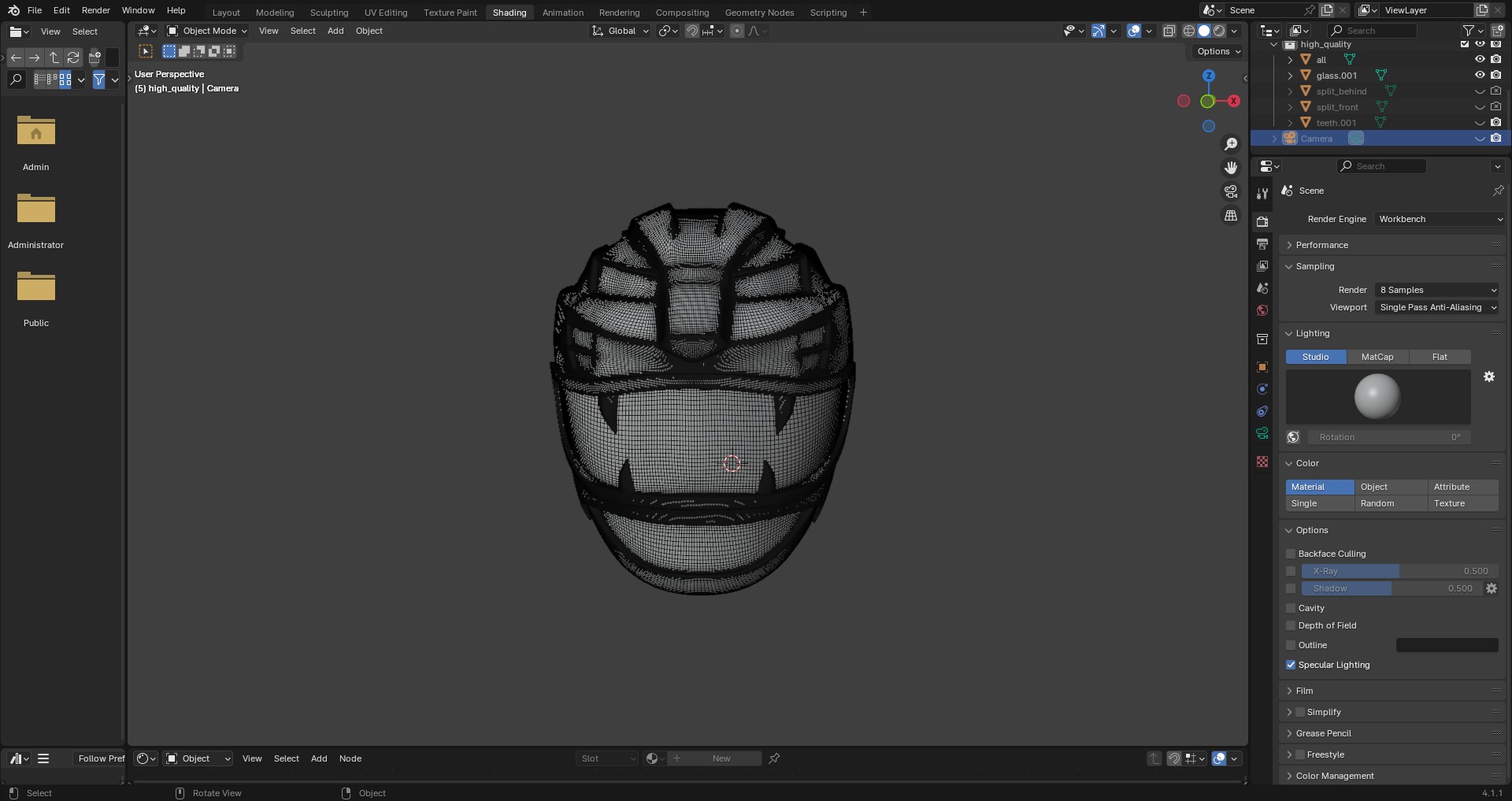 Gao Ranger Red Helmet 3D print model 3D model 3D printable | CGTrader