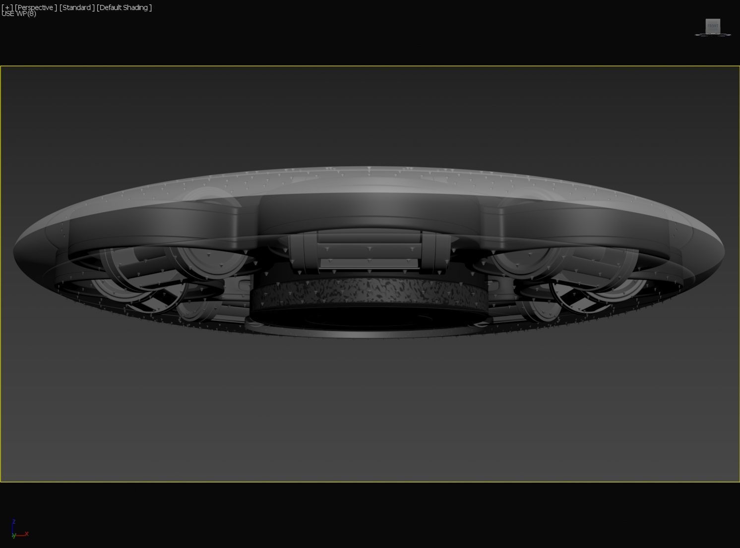 Electric VTOL - Octo Cyclotron - Concept 3D model | CGTrader