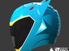 Power Ranger Dino Charge Cyan helmet 3D model 3D printable | CGTrader