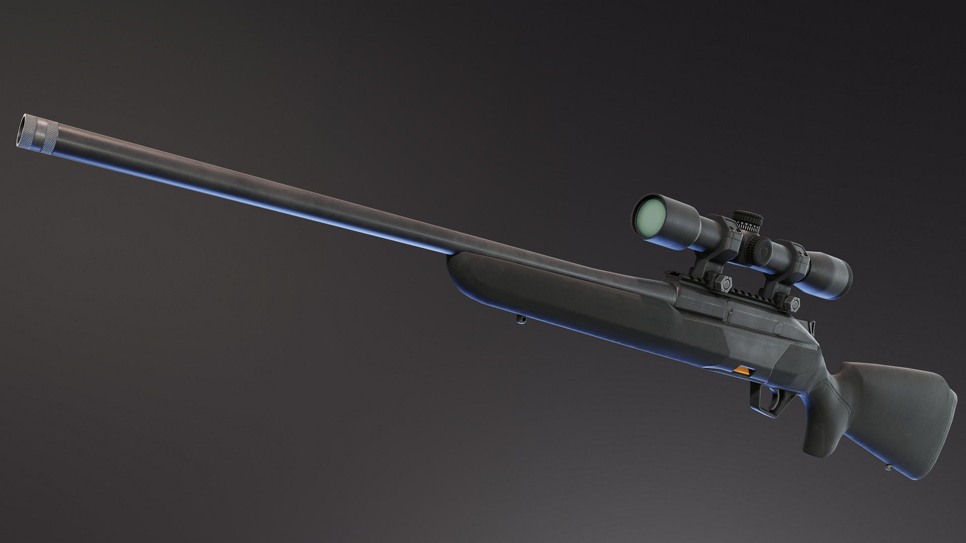 3D model BRX1 Rifle VR / AR / low-poly | CGTrader