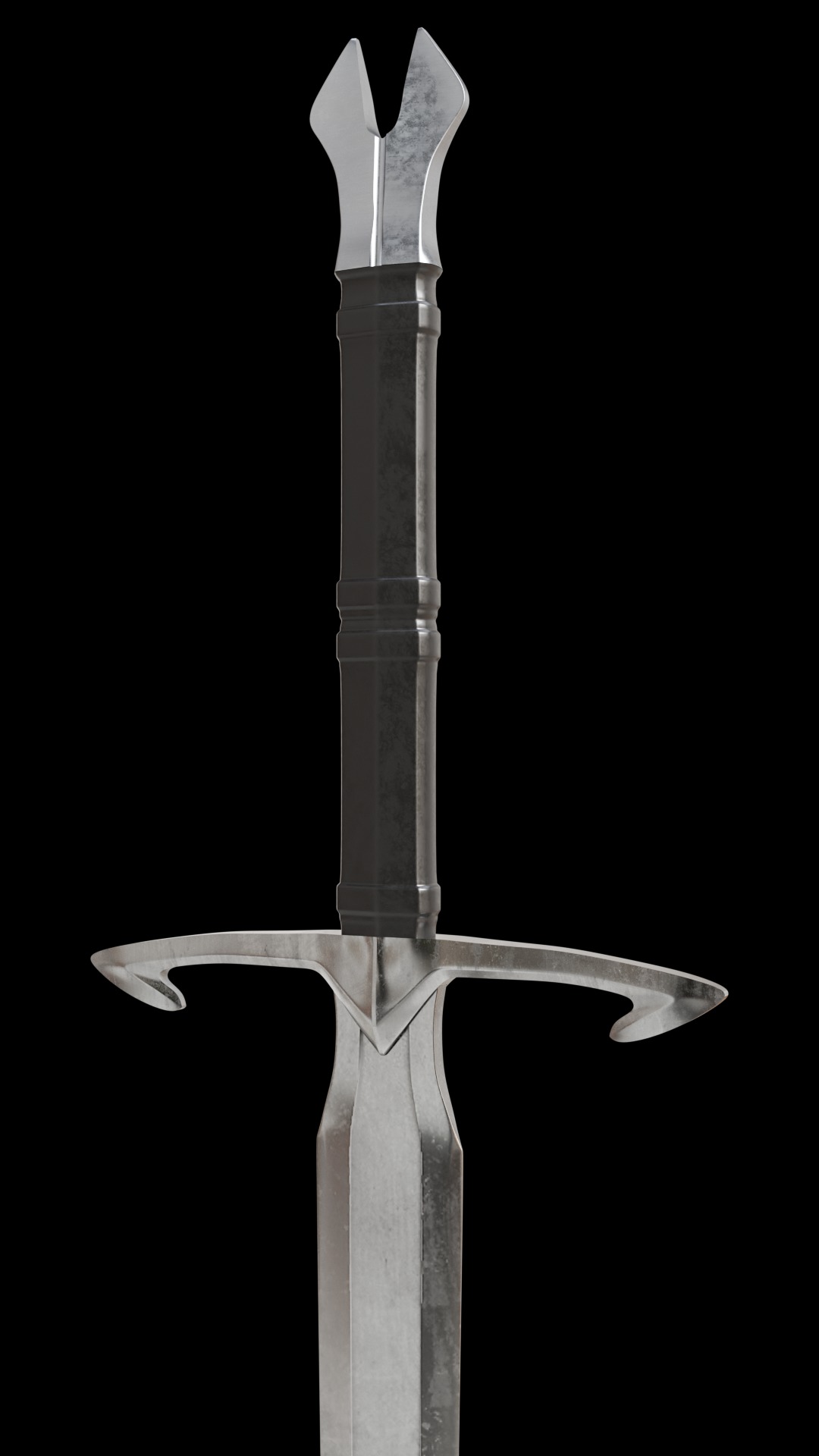 Gothic Sword 3D Model - High-Quality Fantasy Weapon 3D model | CGTrader