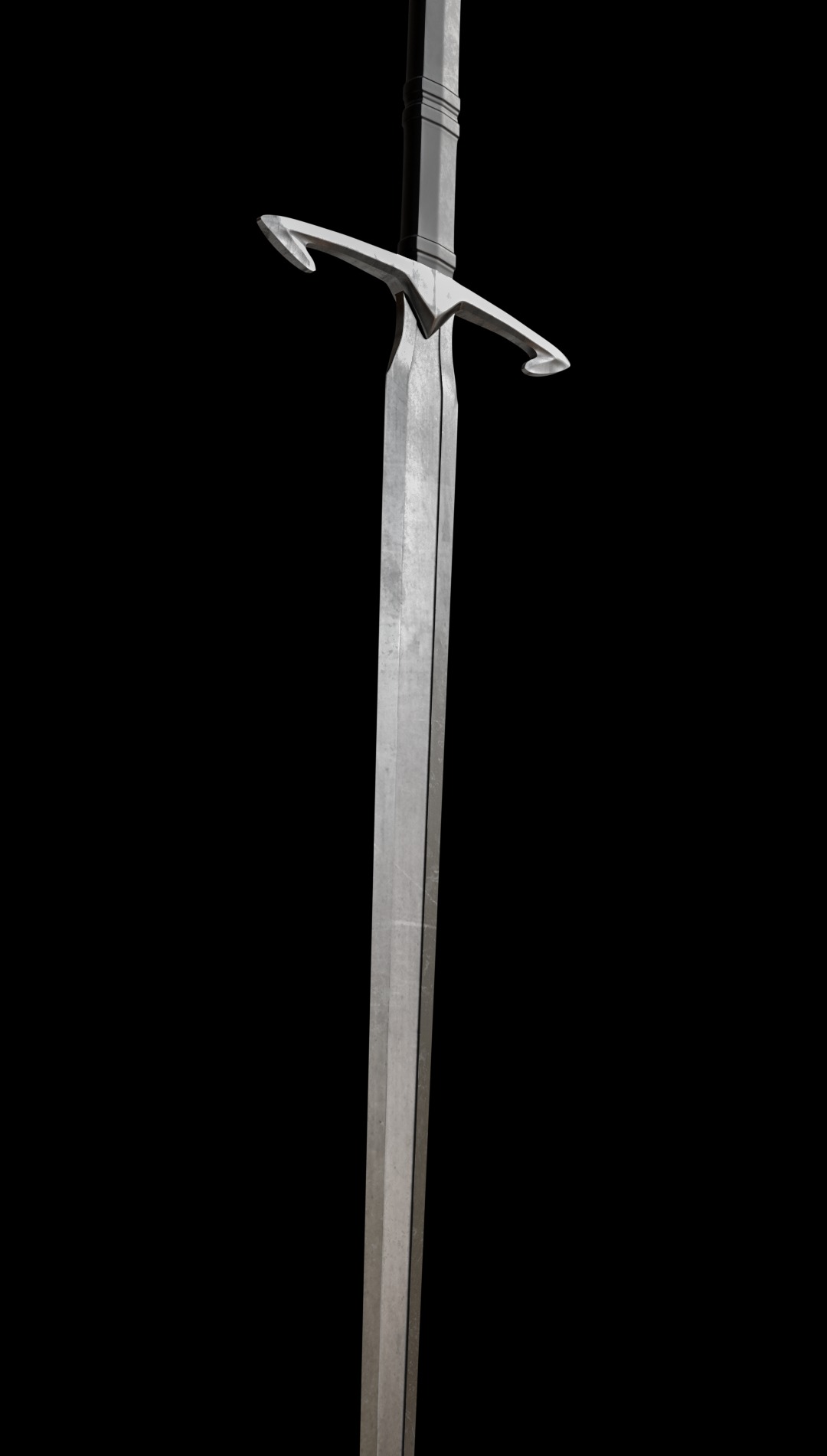 Gothic Sword 3D Model - High-Quality Fantasy Weapon 3D model | CGTrader