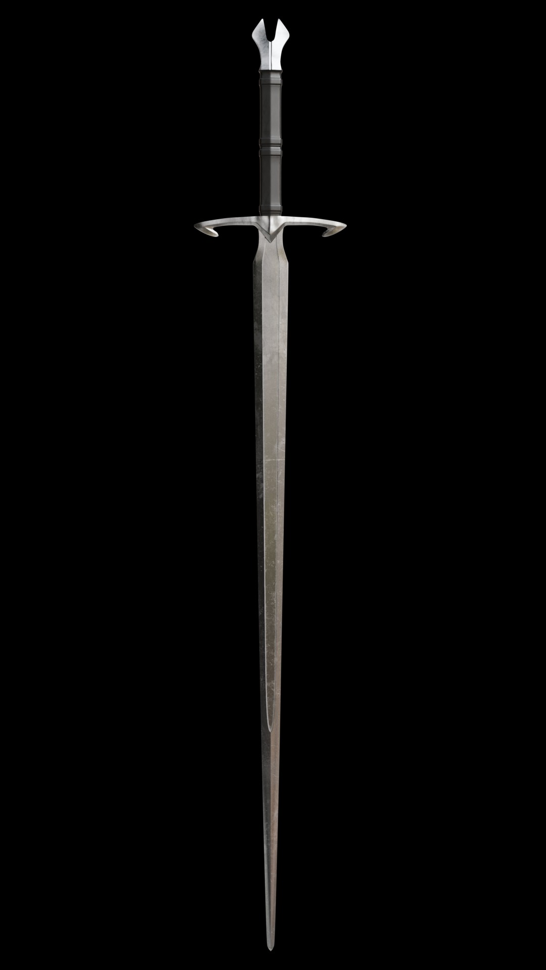 Gothic Sword 3D Model - High-Quality Fantasy Weapon 3D model | CGTrader