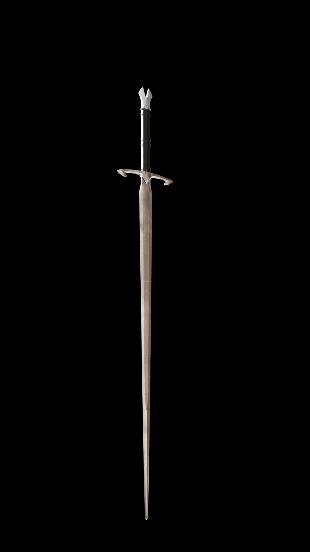 Gothic Sword 3D Model - High-Quality Fantasy Weapon 3D model | CGTrader