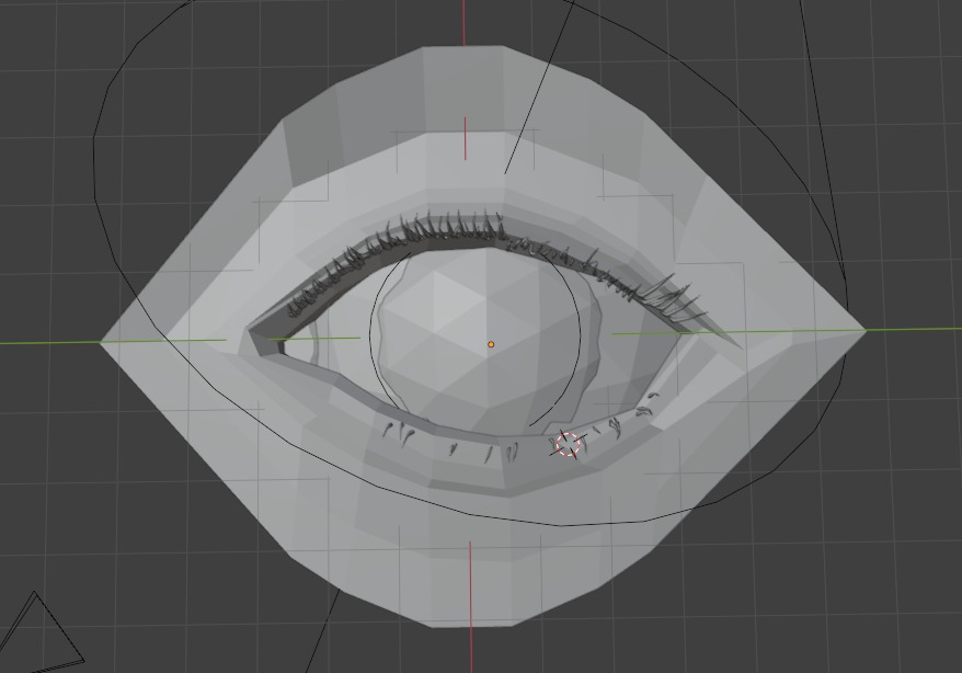 Animated Blinking Eyes with Celestial Design 3D model animated | CGTrader