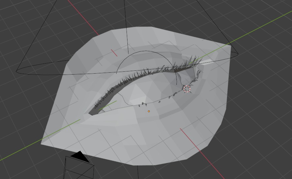 Animated Blinking Eyes with Celestial Design 3D model animated | CGTrader