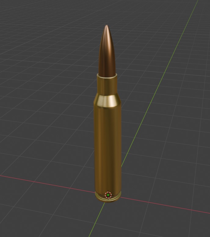 Sniper Bullet 3D Model with Scene free 3D model | CGTrader