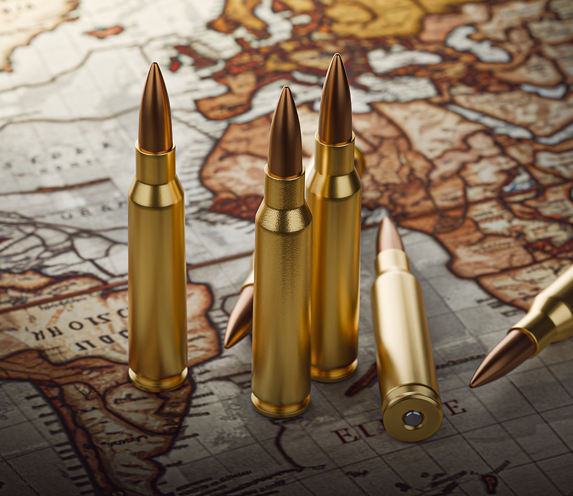 Sniper Bullet 3D Model with Scene free 3D model | CGTrader