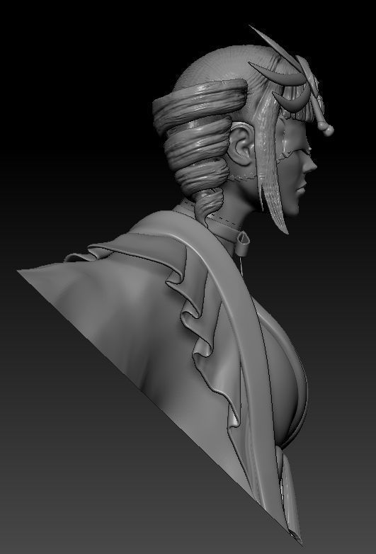 Katen Kyokotsu Spirit form Wall Decoration 3D model 3D printable | CGTrader