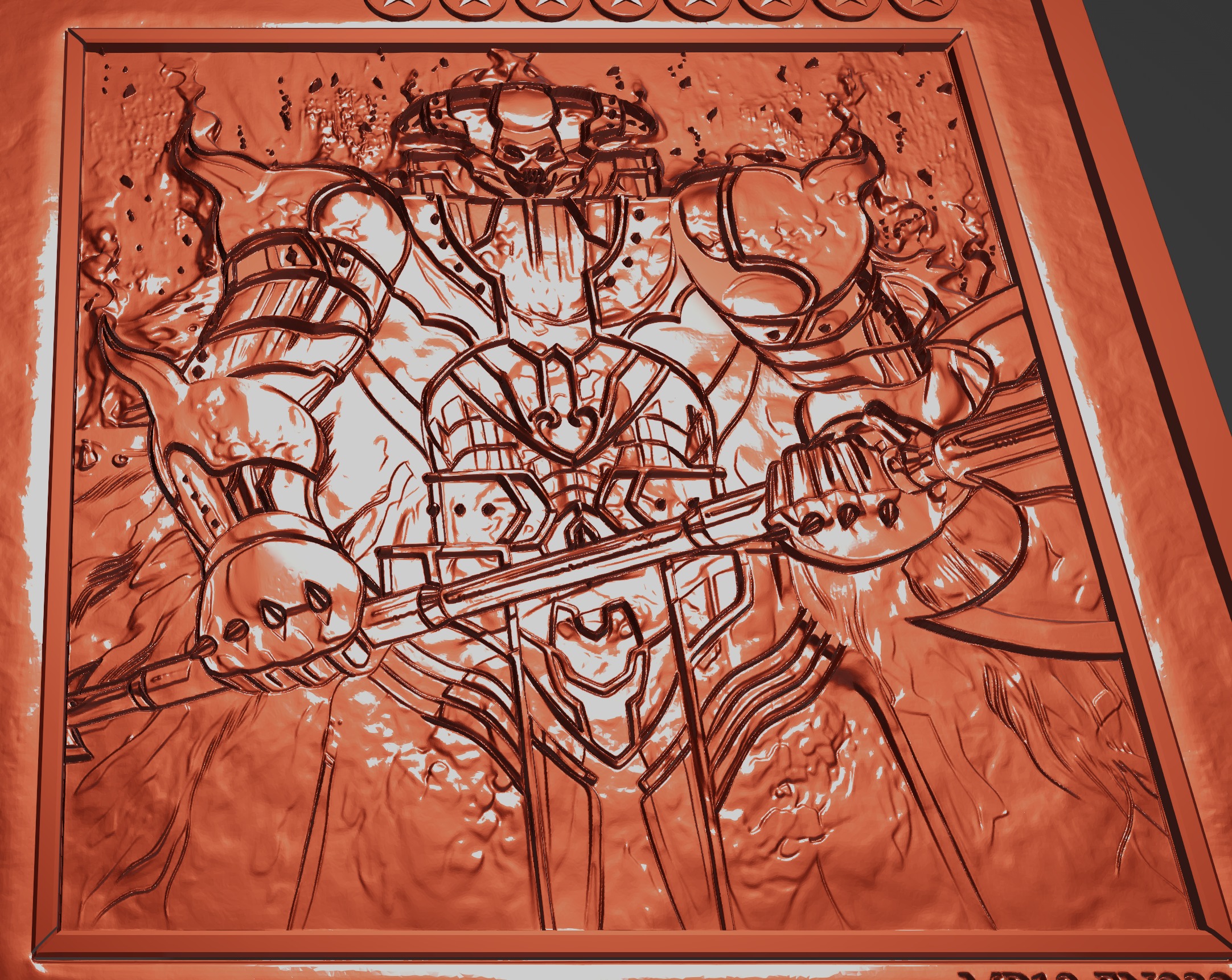 Demise King of Armageddon - yu-gi-oh free 3D model 3D printable | CGTrader