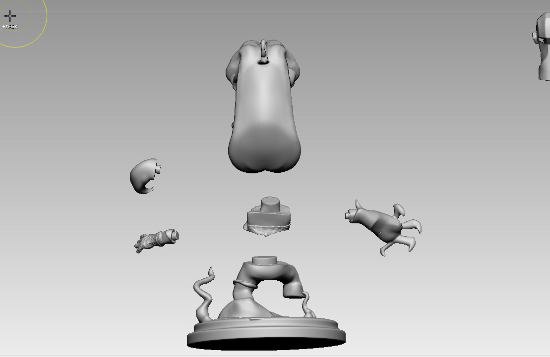 Spiderman x Venom Chibi Style 3D model 3D printable | CGTrader