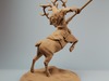 Deer Centaur hunter with spear charging - Pre supported 3D model 3D ...