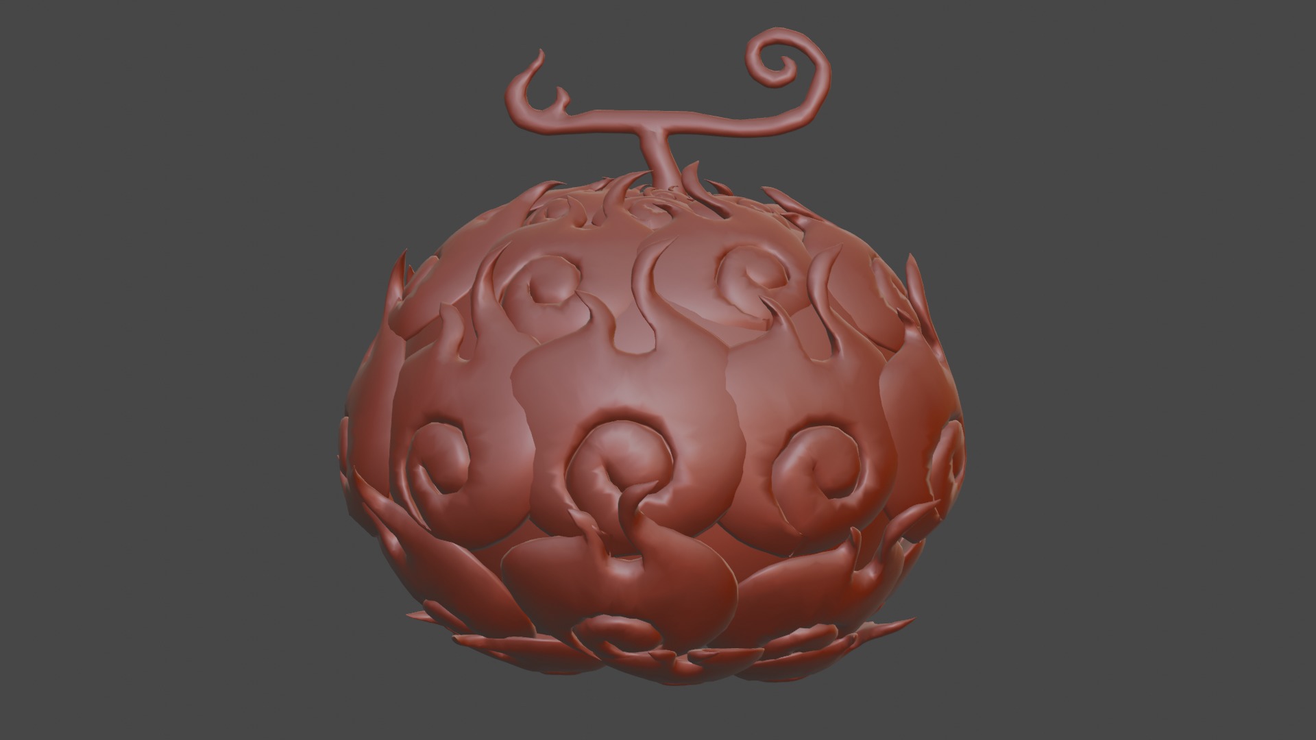 Devil fruit Mera Mera no Mi 3d model One piece free 3D model | CGTrader