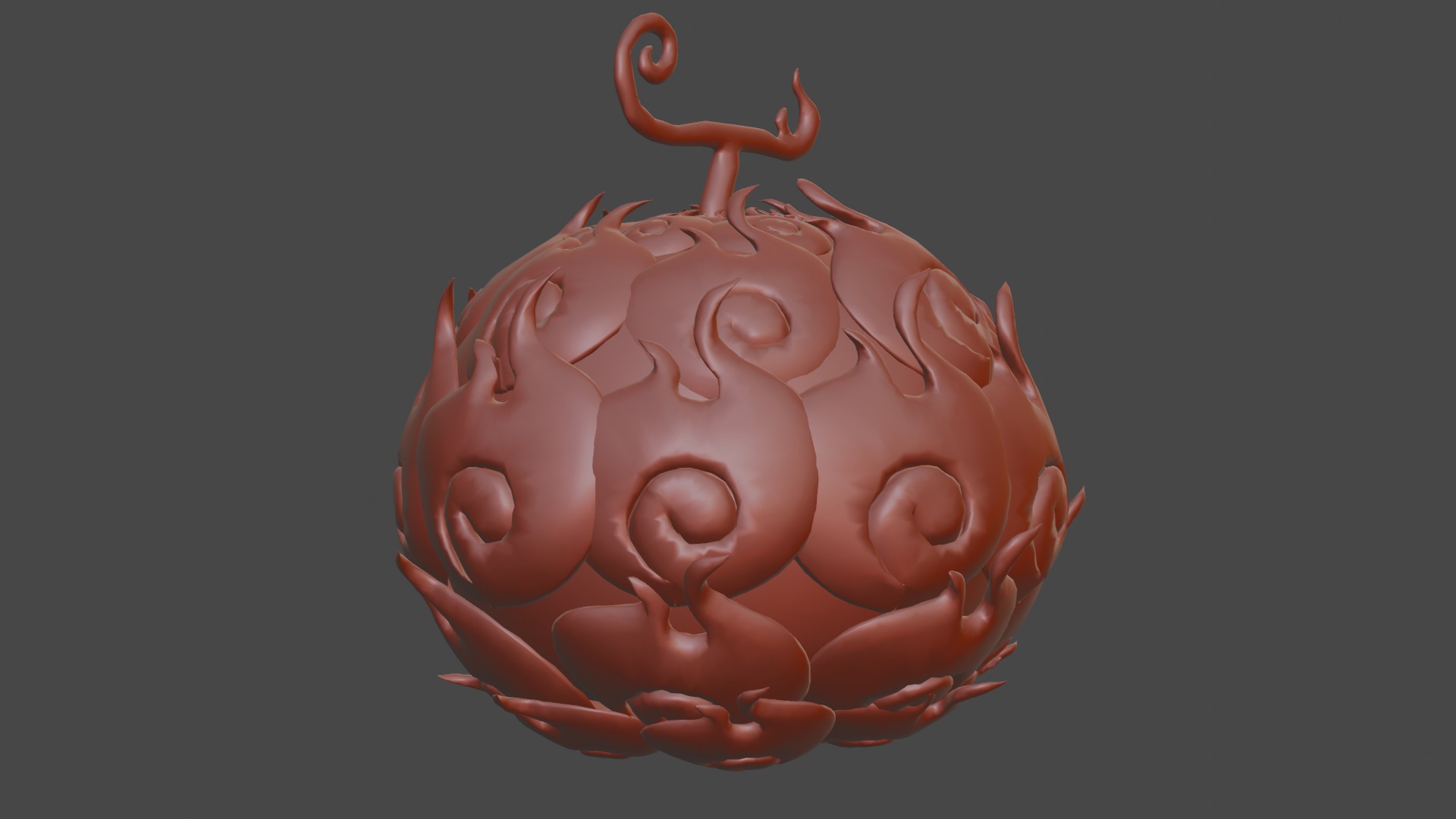 Devil fruit Mera Mera no Mi 3d model One piece free 3D model | CGTrader