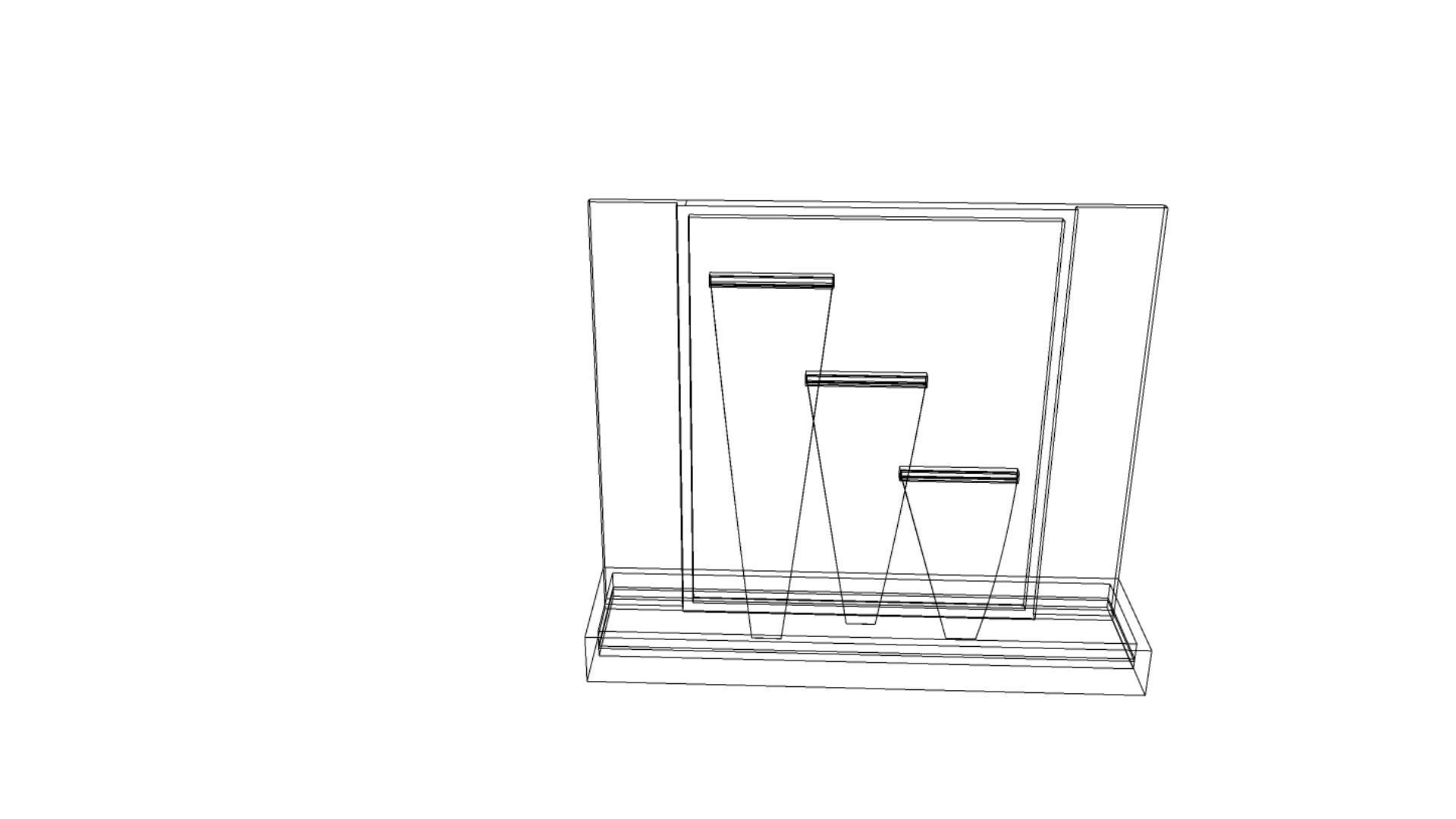 Water Feature Wall SketchUp Model 3D model | CGTrader