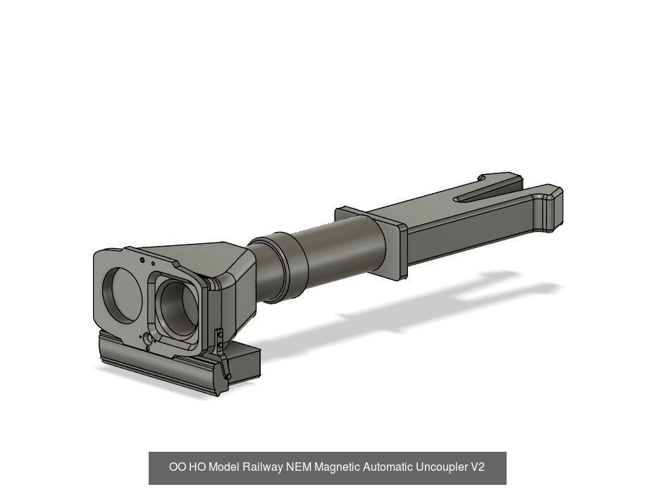 OO HO Model Railway NEM Couplings 3D Model Collection 3D printable ...