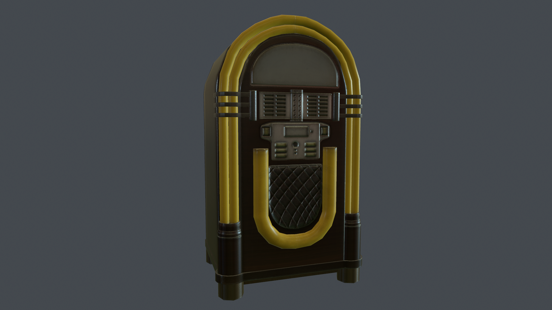 Jukebox free 3D Model Game ready .max .obj .fbx - CGTrader.com